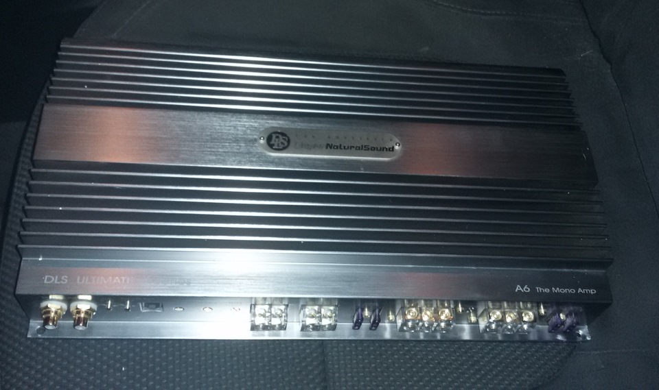 Новый усилитель на сабовое звено DLS A6 — KIA Cerato Koup (1G), 1,6 л ...