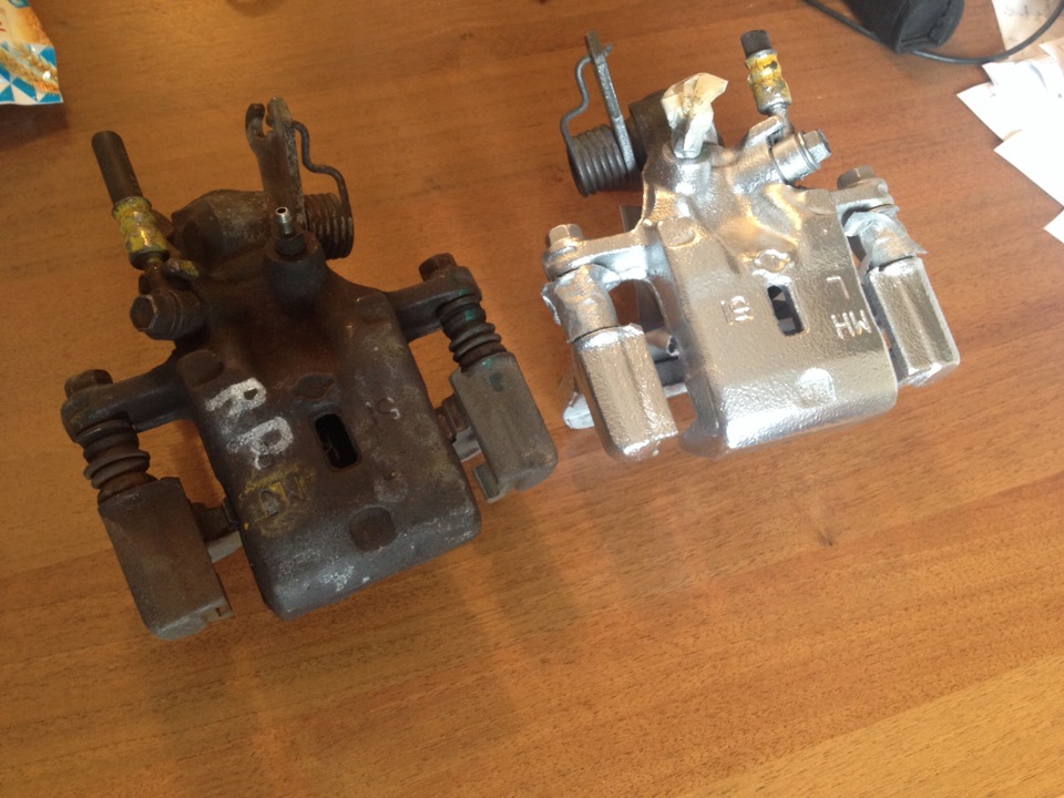 Тормозюльки на корму ;) — Nissan Maxima QX (A32), 3 л, 1998 года ...