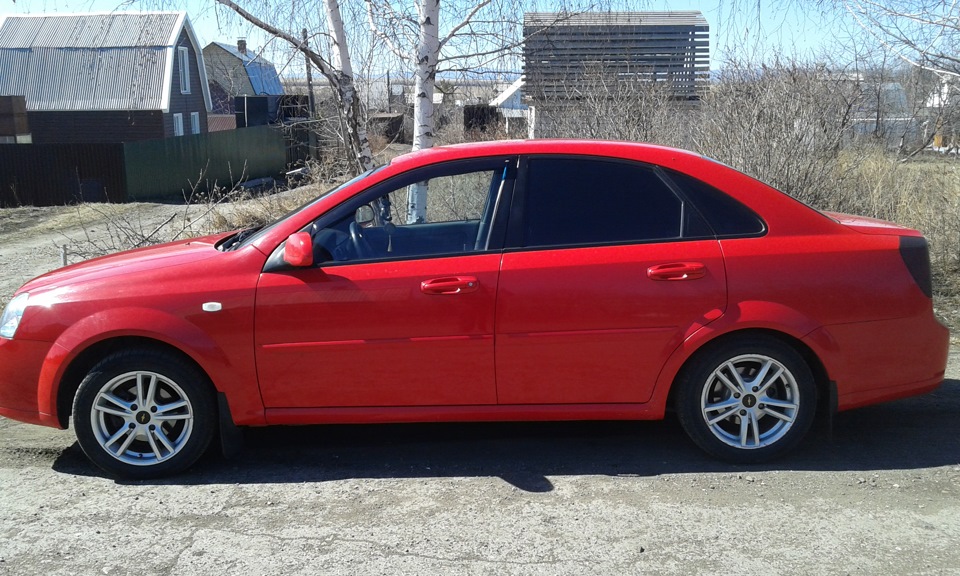 Помылись, переобулись и затонировались — Chevrolet Lacetti Sedan, 1,4 л ...