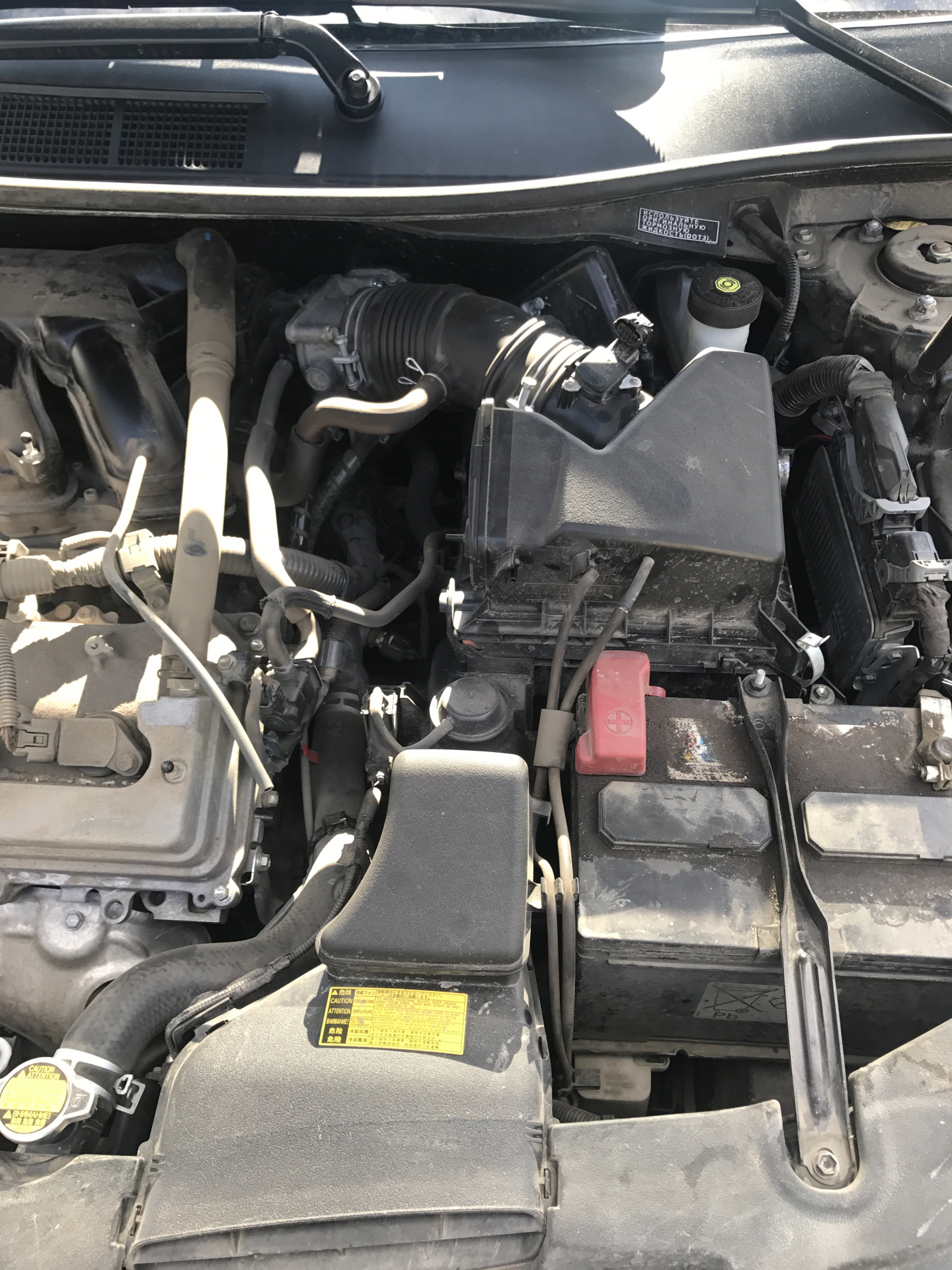 Замена свечей зажигания. — Toyota Camry (XV50), 3,5 л, 2013 года ...