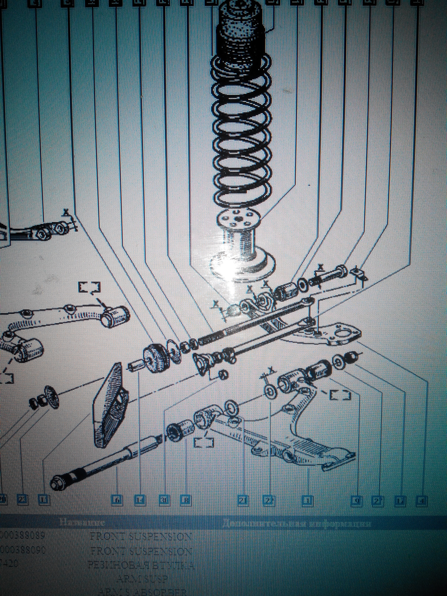 номер шаровой подкоса верхнего рычага? — Renault Master (1G), 2,5 л ...