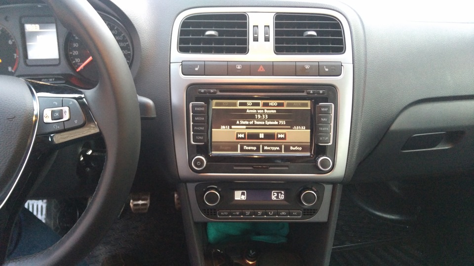 RNS-510 — Volkswagen Polo Sedan, 1,6 л, 2016 года | автозвук | DRIVE2