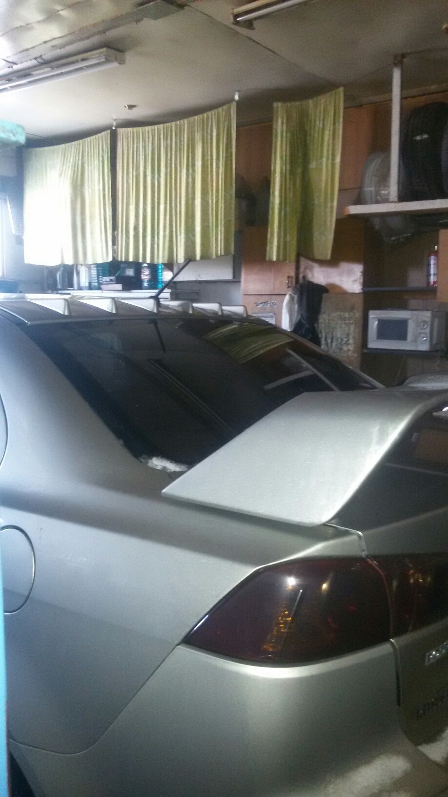 Накладка на крышу 6 зубьев — Mitsubishi Lancer X, 2 л, 2008 года ...