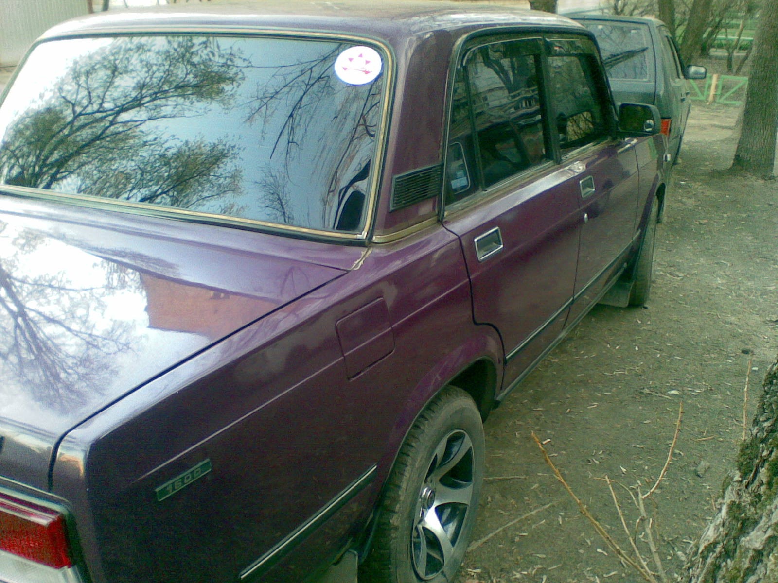 Наклейка — Lada 2107 1 6 л 2002 года аксессуары Drive2