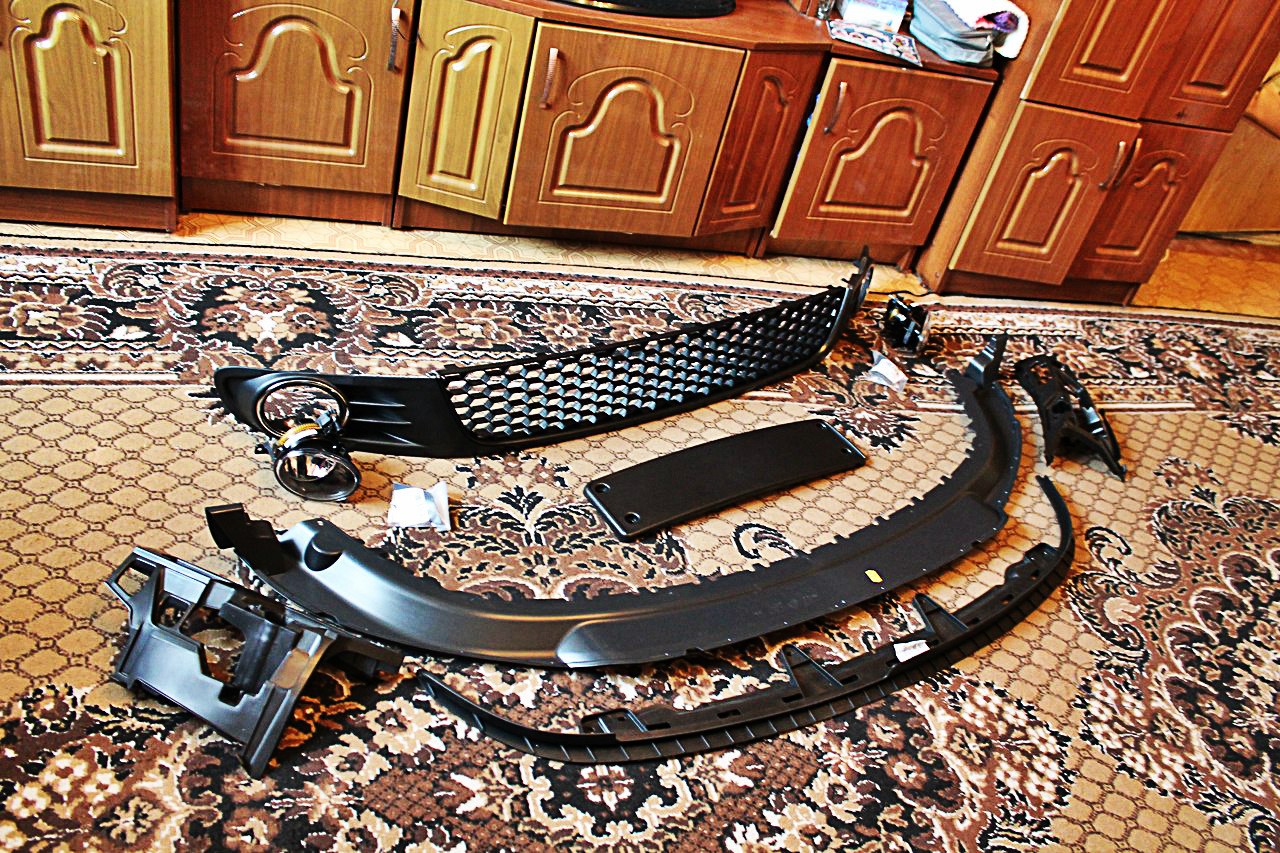 На пути к R-Line ч.3 — Volkswagen Golf Mk6, 2 л, 2012 года | тюнинг ...