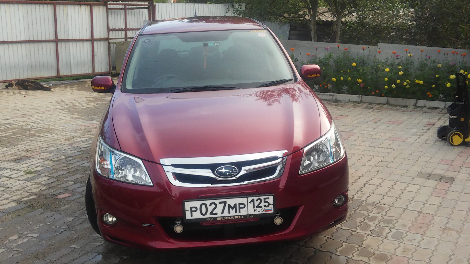 наклеечки Exiga club — Subaru Exiga (YA), 2 л, 2009 года | просто так ...