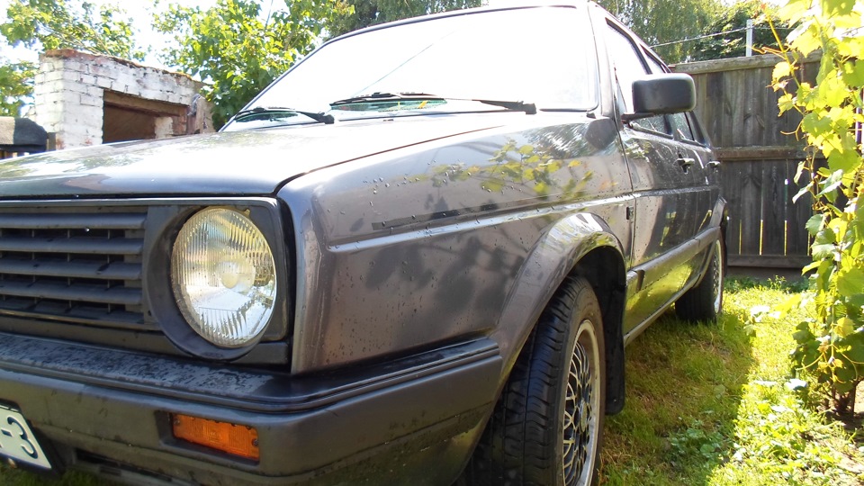 Volkswagen Golf Mk2 1.3 бензиновый 1991 | #Grey turtle на DRIVE2