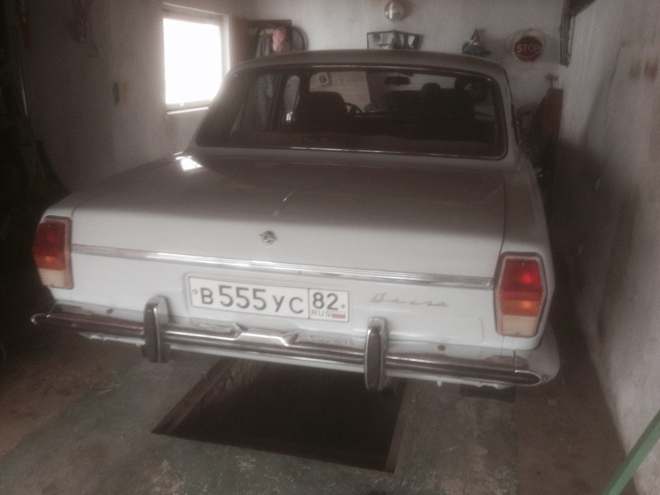 получил номера 555 — ГАЗ 24, 2,4 л, 1984 года | техосмотр | DRIVE2