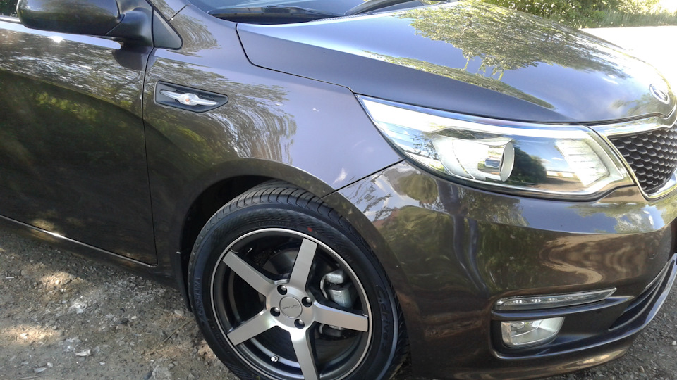 KIA Rio (3G) 1.6 бензиновый 2016 | 1,6 АТ на DRIVE2