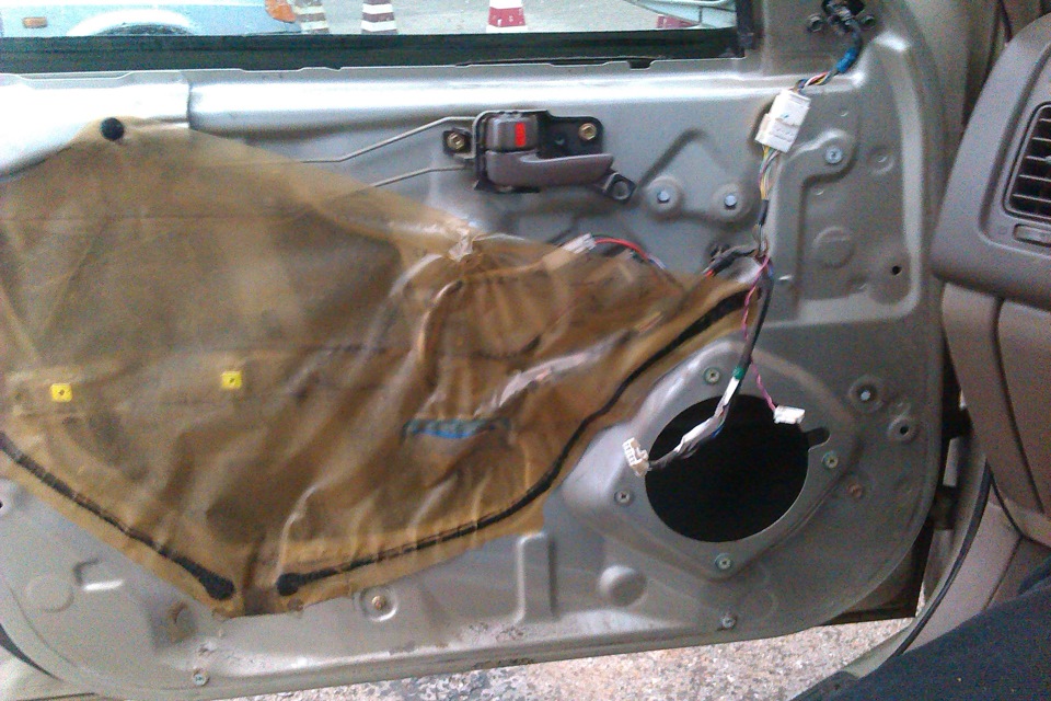 Установка передних колонок — Toyota Camry (V40), 1,8 л, 1997 года ...