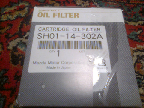 SH0114302A Фильтр масляный MAZDA | Запчасти на DRIVE2