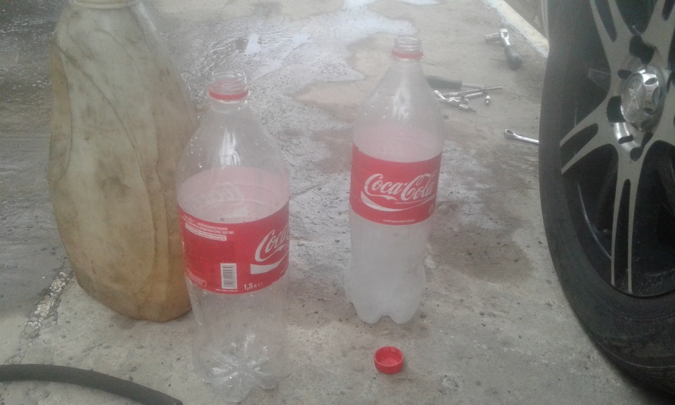 Замена охлаждающей жидкости — Lada Приора седан, 1,6 л, 2008 года ...