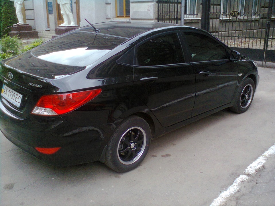 скад форвард алмаз — Hyundai Solaris (1G), 1,4 л, 2013 года | колёсные ...