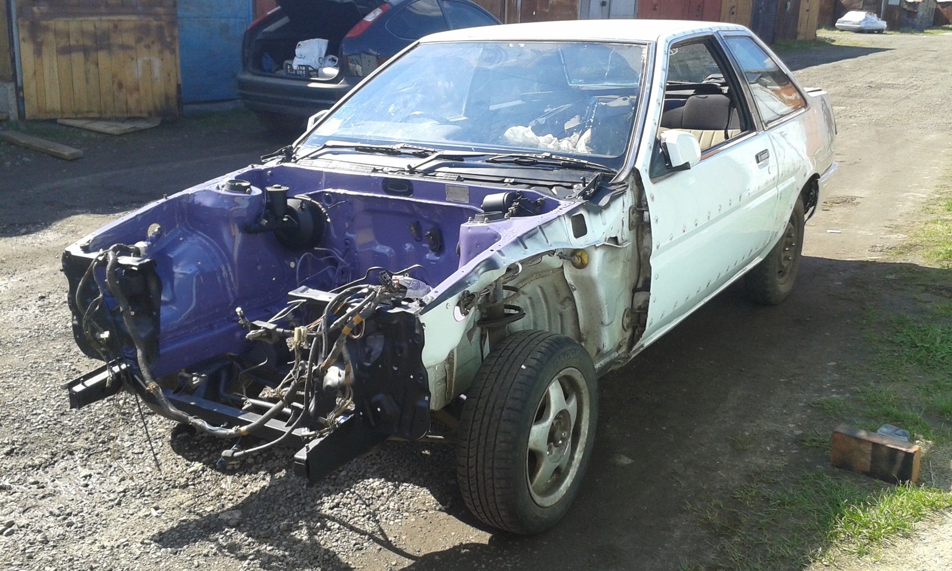 В ожидании — Toyota Sprinter Trueno (85), 1,6 л, 1983 года | фотография ...