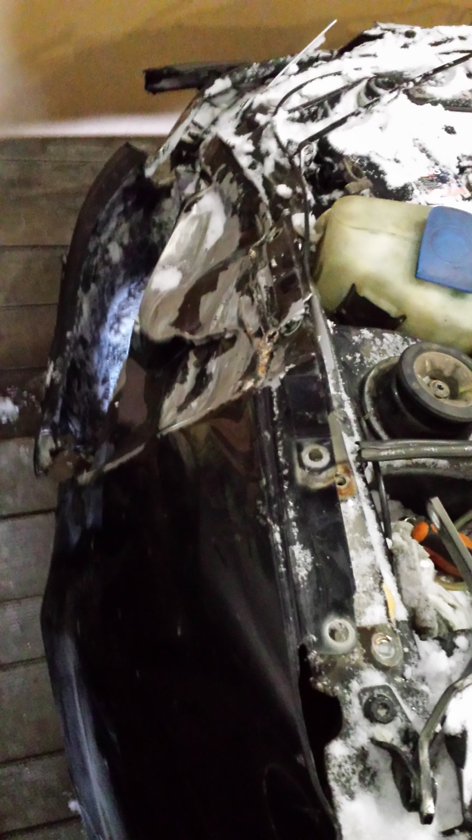 …начнем всё с начала — Volkswagen Passat B4 1 9 л 1994 года ДТП