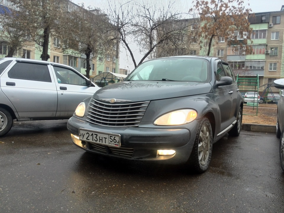 наконец-то горят туманки! — Chrysler PT Cruiser, 2,4 л, 2002 года ...