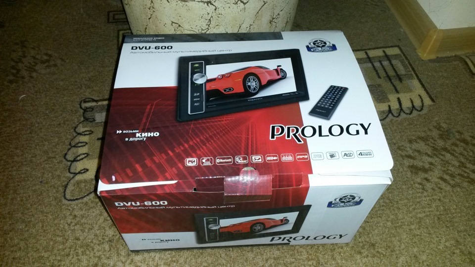 Прикупил Prology DVU-600. — Honda Edix, 1,7 л, 2004 года | автозвук | DRIVE2