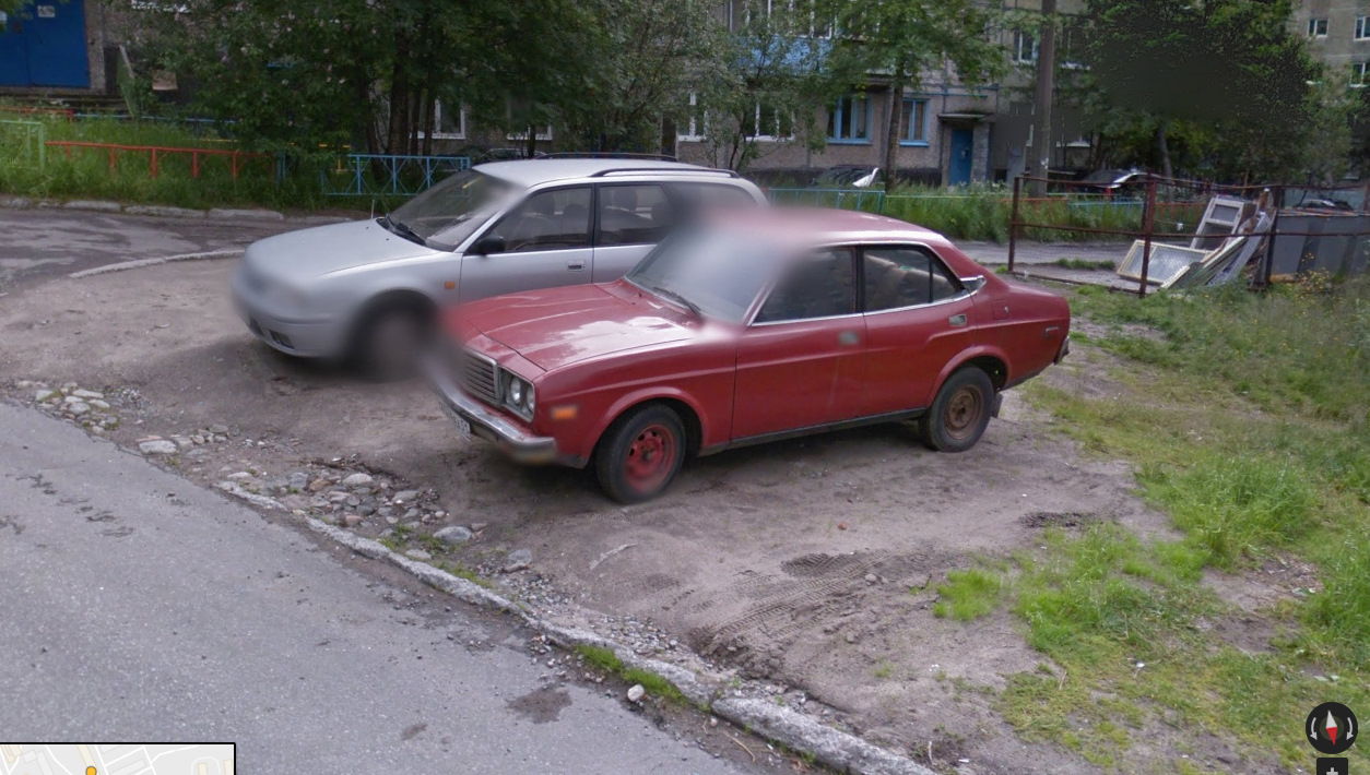 Google maps — Mazda 929, 2,4 л, 1975 года | наблюдение | DRIVE2