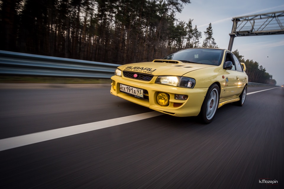 Rabbit run фотосет — Subaru Impreza WRX STI (GC), 2 л, 2000 года ...