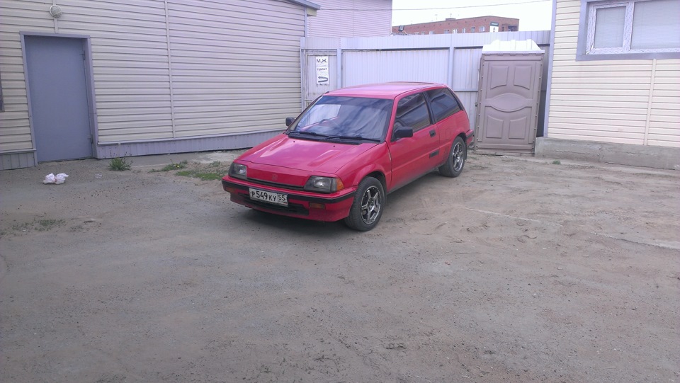 Тонировочка — Honda Civic Hatchback (3G), 1,6 л, 1986 года | тюнинг ...