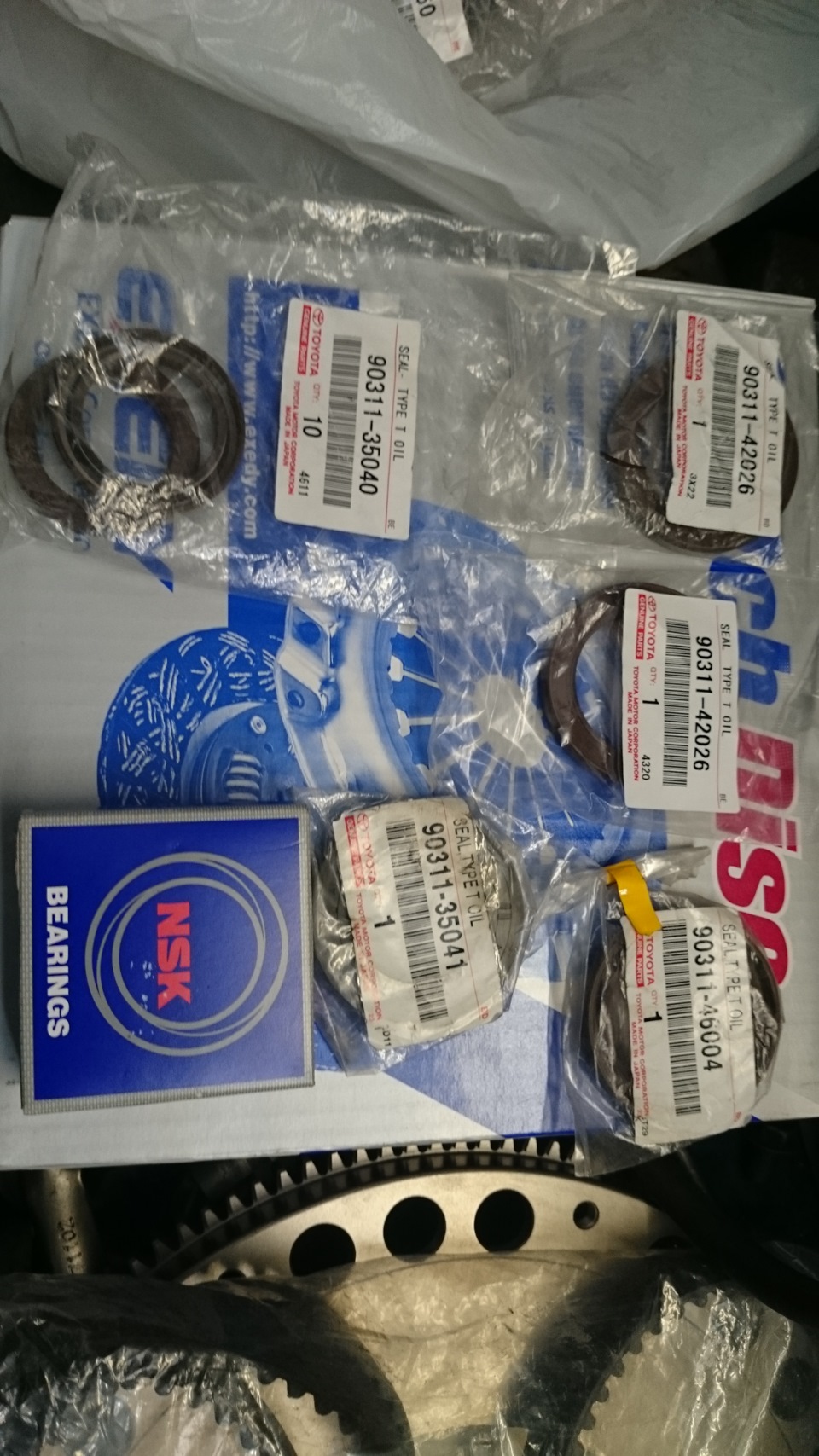 Авто на ходу!или поломка устранена. — Toyota Carina (7G), 2 л, 2001 ...