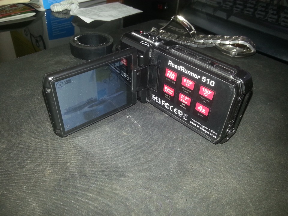 Видеорегистартор Prestigio RoadRunner 510 и Сабвуфер EDGE ED512A 900 ...