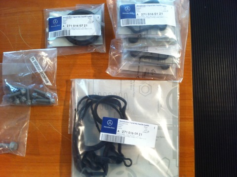 A2710160121 Прокладка уплотнительная крышки гбц Mercedes | Запчасти на ...