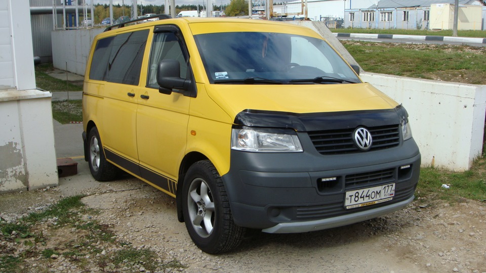 Volkswagen Transporter T5 1.9 дизельный 2007 | Yellow Transporter на DRIVE2