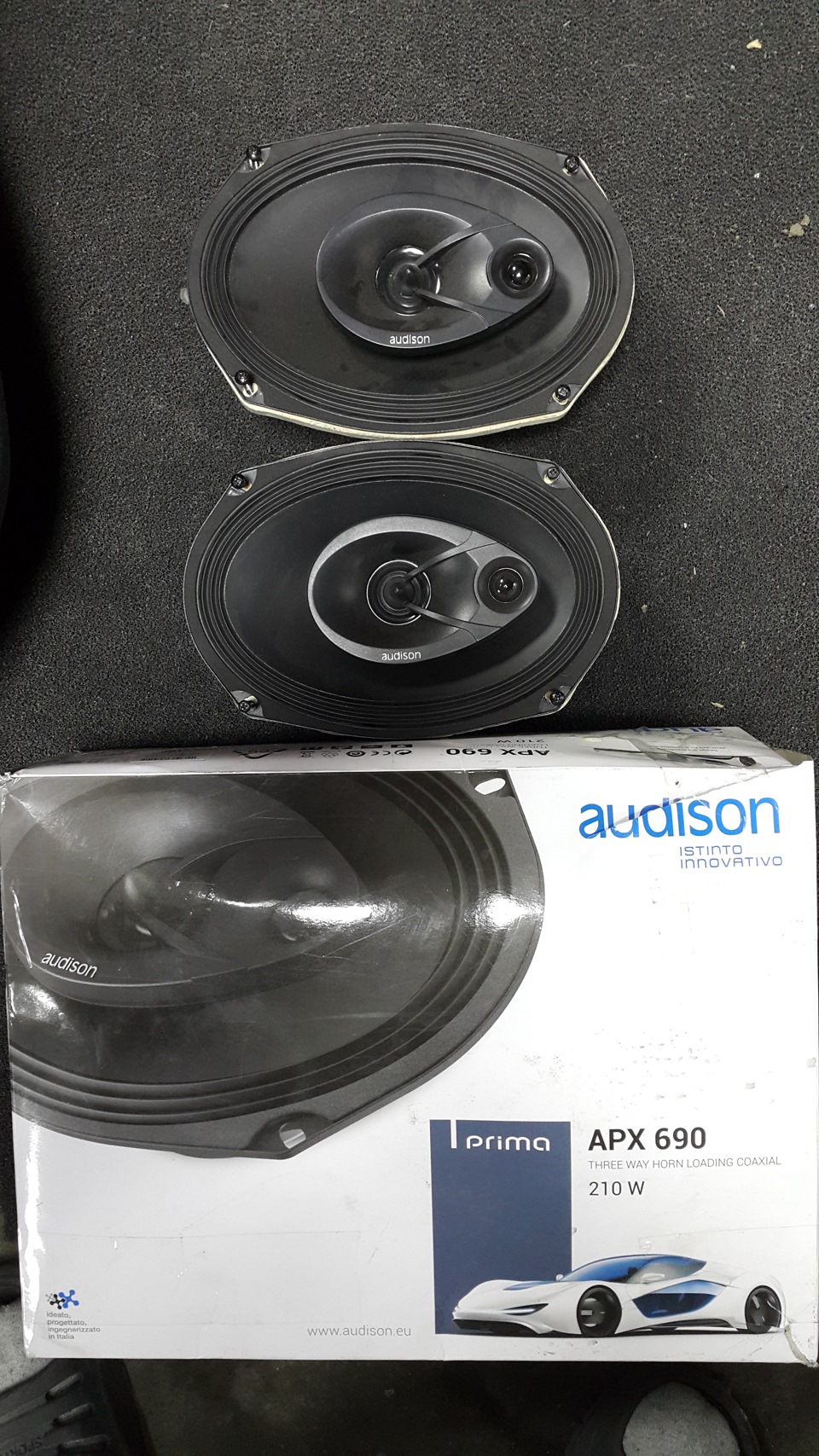 Мега блины Audison prima APX 690 — Subaru Impreza (GE/GH), 2 л, 2008 года | автозвук | DRIVE2