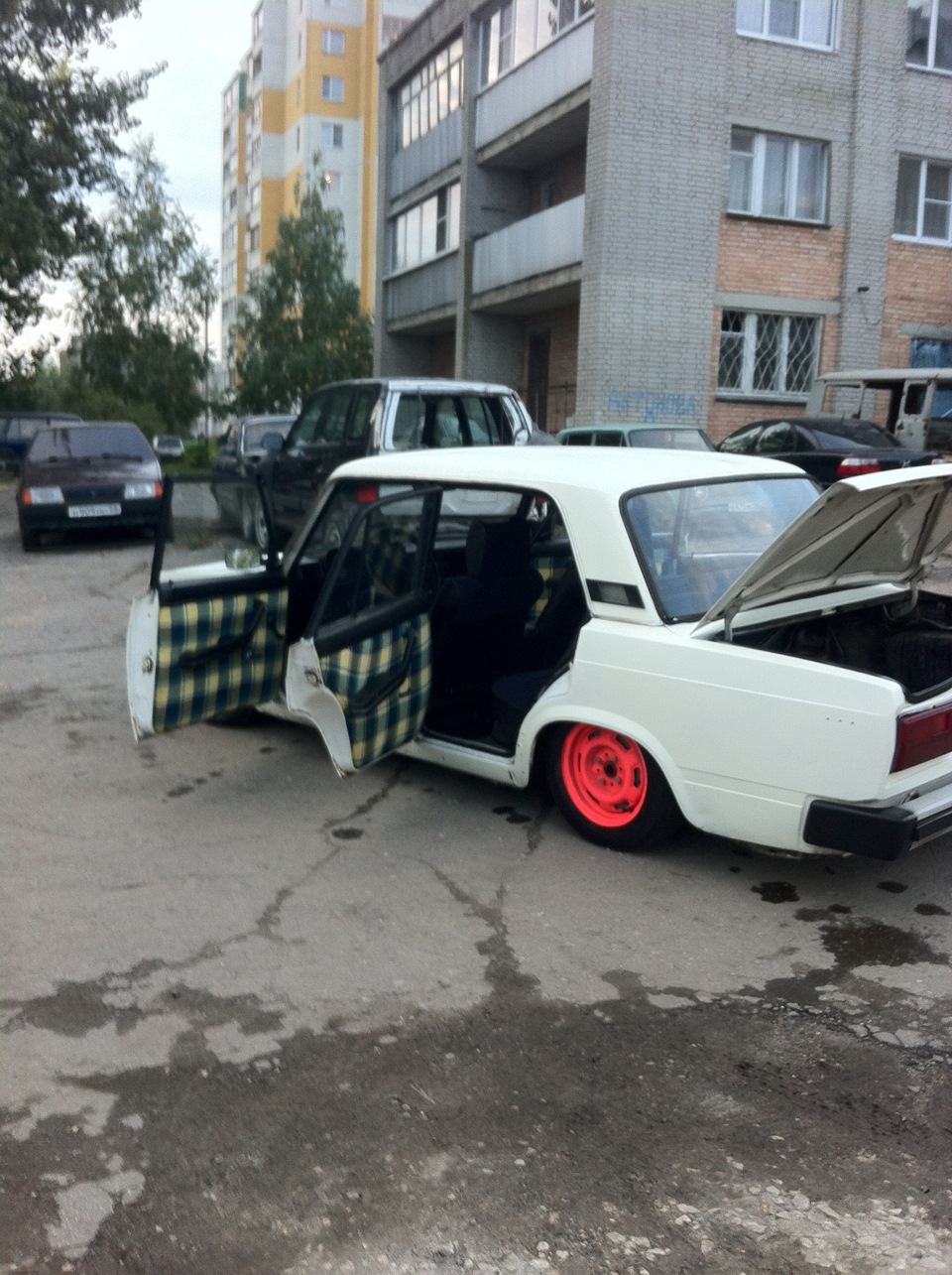 Воткнул штампы цвет норм нет?оцените — Lada 2105, 1,1 л, 1984 года ...