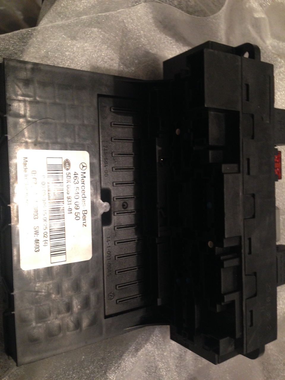 A4635400950 БЛОК SAM / SICHERUNGSDOSE Mercedes | Запчасти на DRIVE2