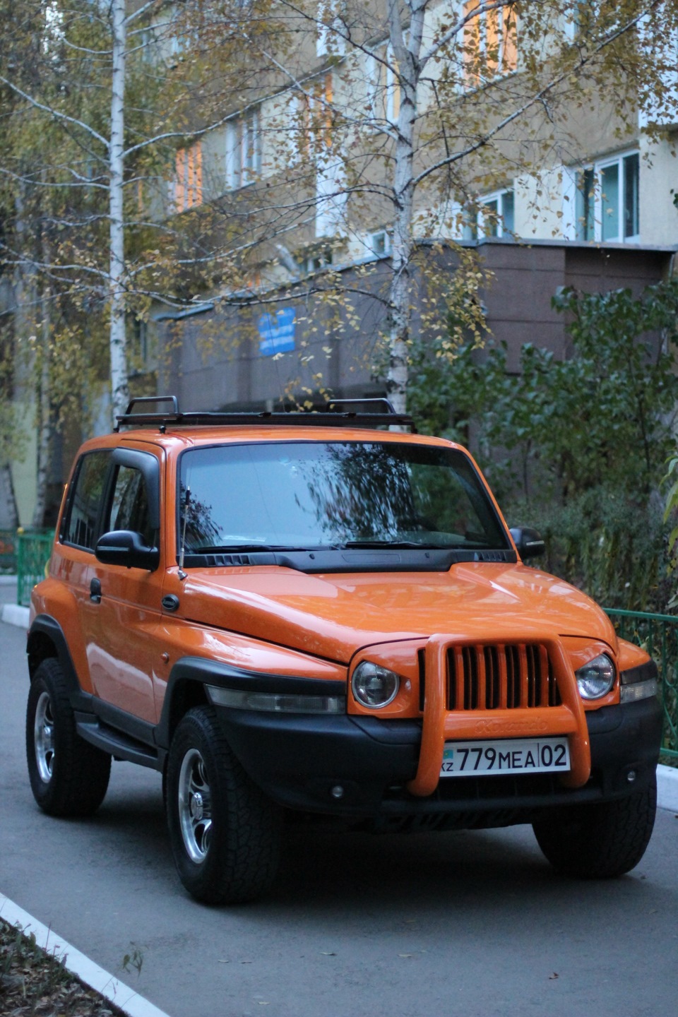 Осеннее настроение — SsangYong Korando (2G), 2,9 л, 2002 года | фотография | DRIVE2