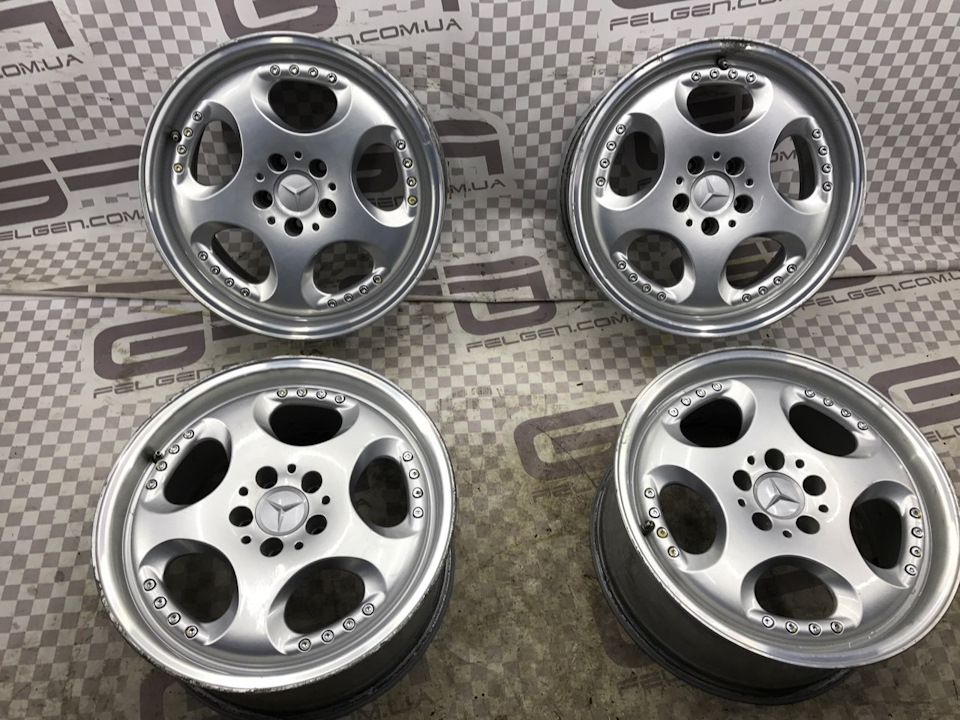 Немецкие диски фирмы Rondell 18 5х112 на Mercedes E211, E210, E140 ...