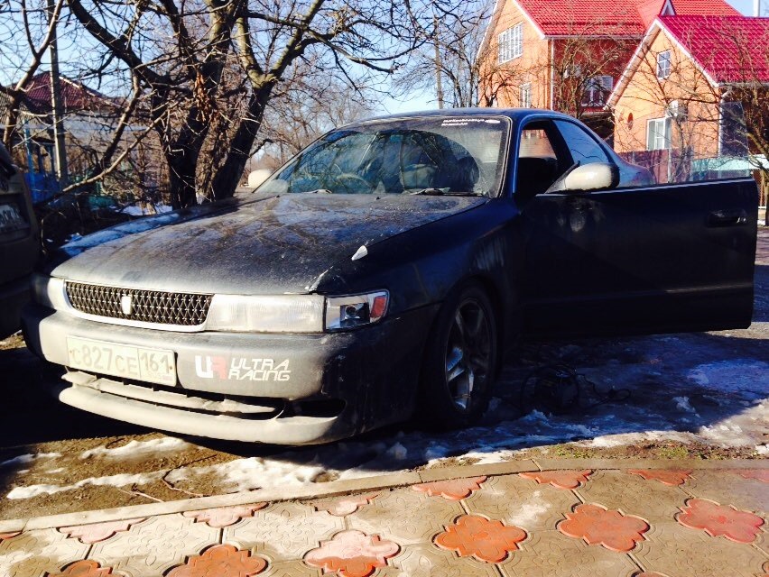 Маленький нежданчик 0_0 — Toyota Chaser (90), 2,5 л, 1993 года ...