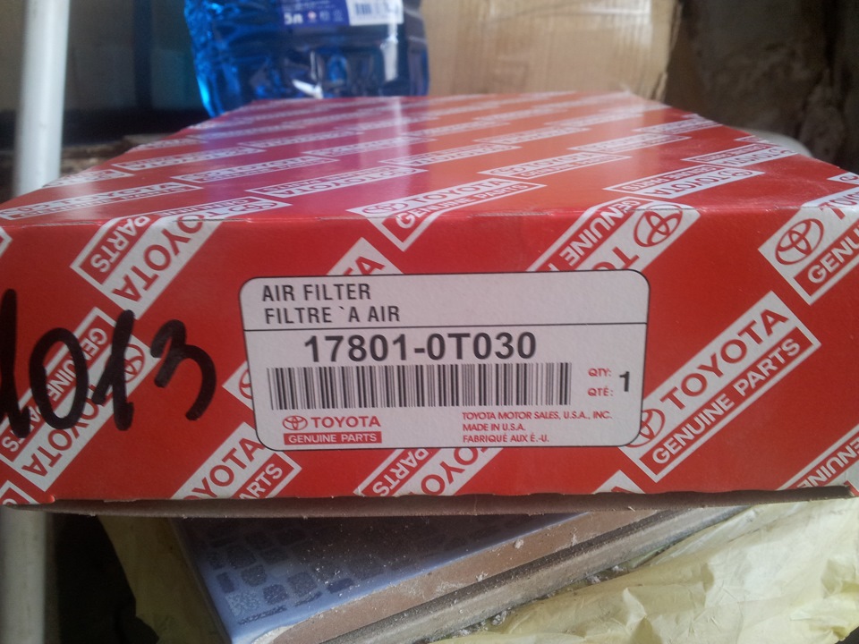 178010T030 Фильтр воздушный TOYOTA LEXUS | Запчасти на DRIVE2