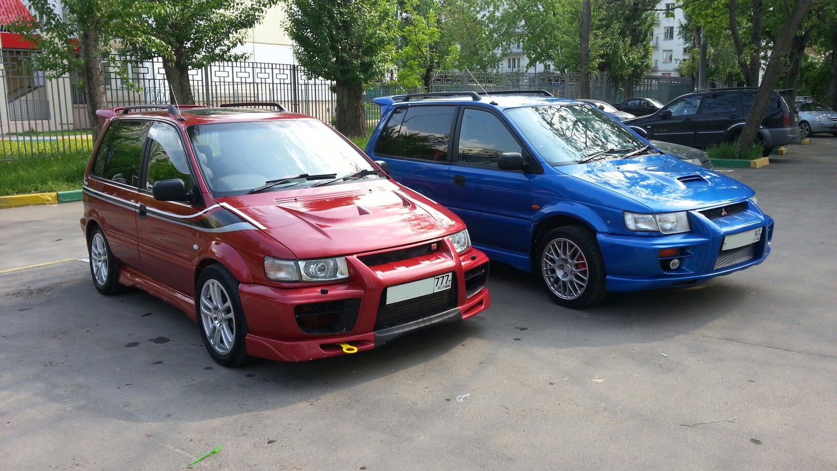 Mitsubishi RVR (1G) 2.0 бензиновый 1995 | RED & BLUE TEAM на DRIVE2