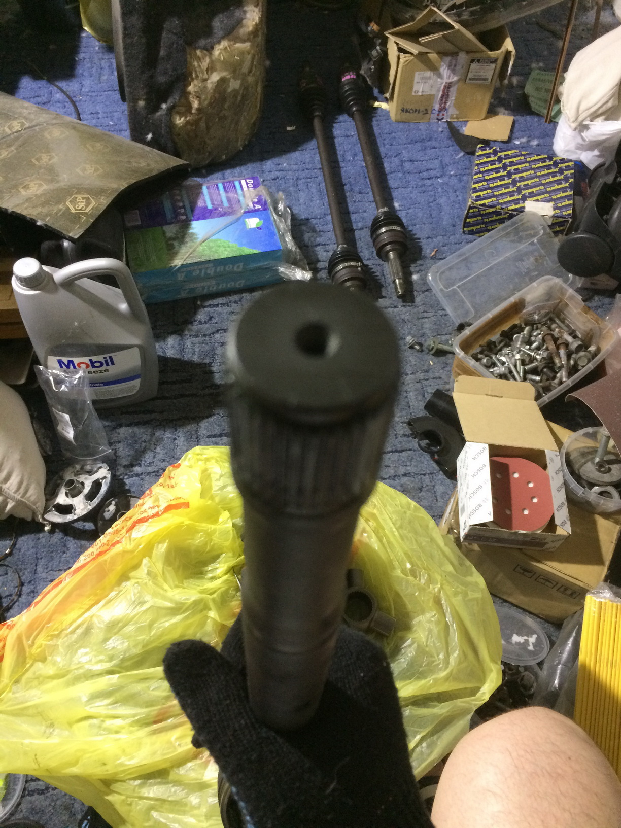 Замена пыльника и смазки на правом приводе Outlander XL 3815A068 ...