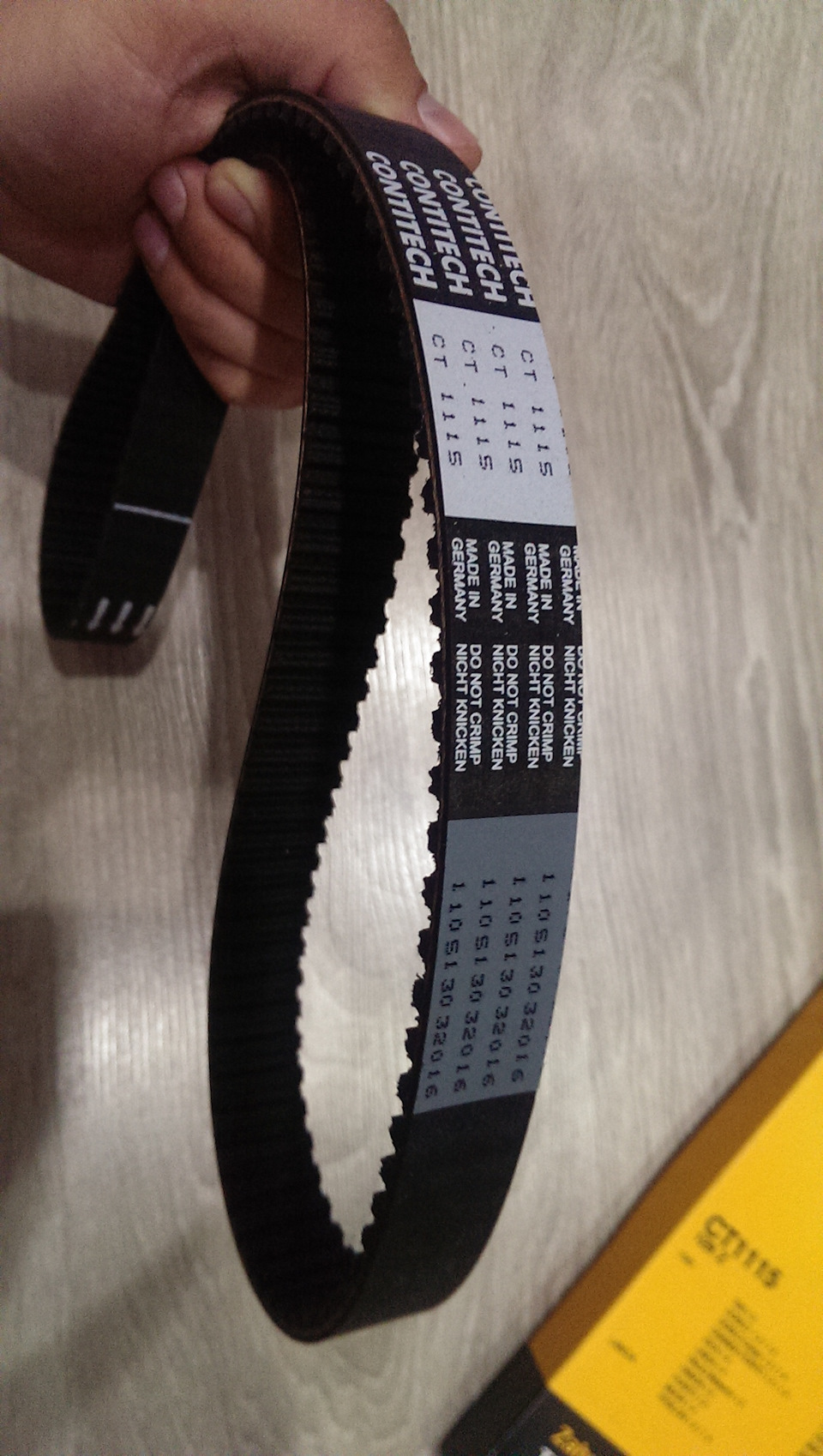 CT1115 Ремень грм CONTITECH | Запчасти на DRIVE2