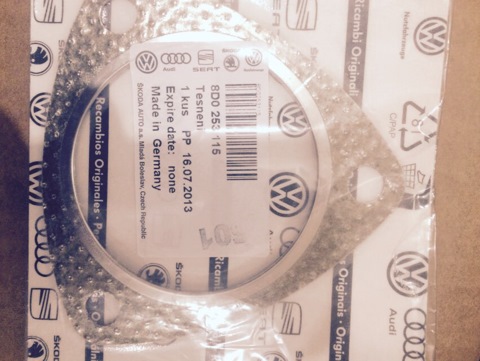 8D0253115 Прокладка, труба выхлопного газа VAG | Запчасти на DRIVE2