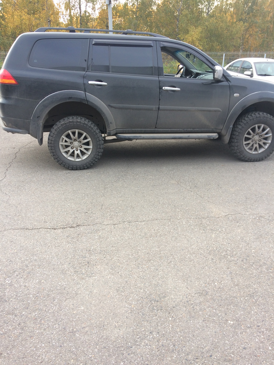 Пневмо завершения — Mitsubishi Pajero Sport (2G), 3,2 л, 2010 года ...