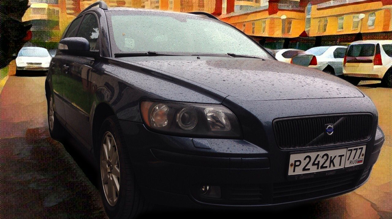 Volvo V50 2.4 бензиновый 2006 | 2,4 140hp AT Space Blue на DRIVE2