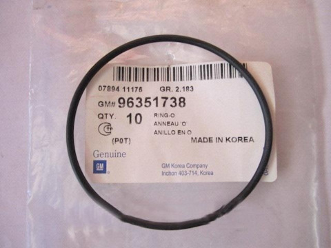 96351738 Кольцо уплотнительное круглое 65х2,6 (56) GM | Запчасти на DRIVE2