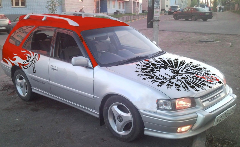 Выбираем внешний вид (обновлено) — Toyota Sprinter Carib (111), 1,6 л ...