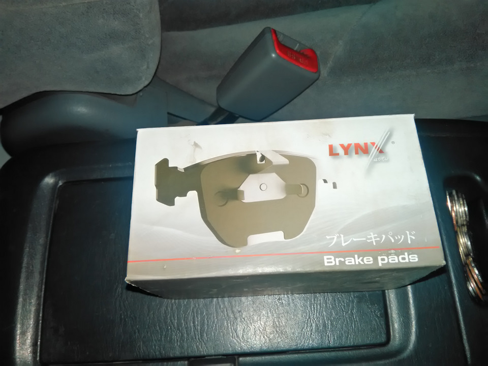 Замена колодок — Toyota Harrier (1G), 2,2 л, 1998 года | плановое ТО ...