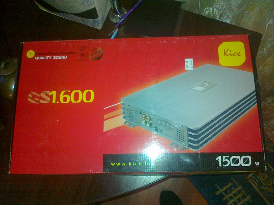 KICX QS 1.600 )) — Volvo S40 (2G), 2,4 л, 2004 года | автозвук | DRIVE2