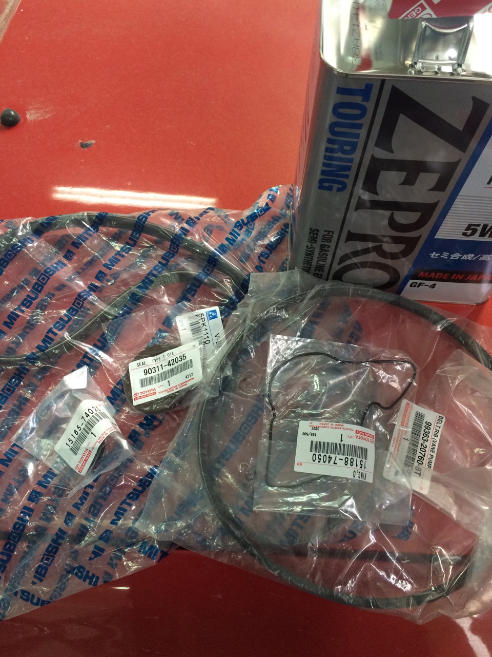 Т.О.ТОРМОЗИЛОК И ЗАМЕНА САЛЬНИКОВ! — Toyota Carina ED (3G), 2 л, 1997 ...