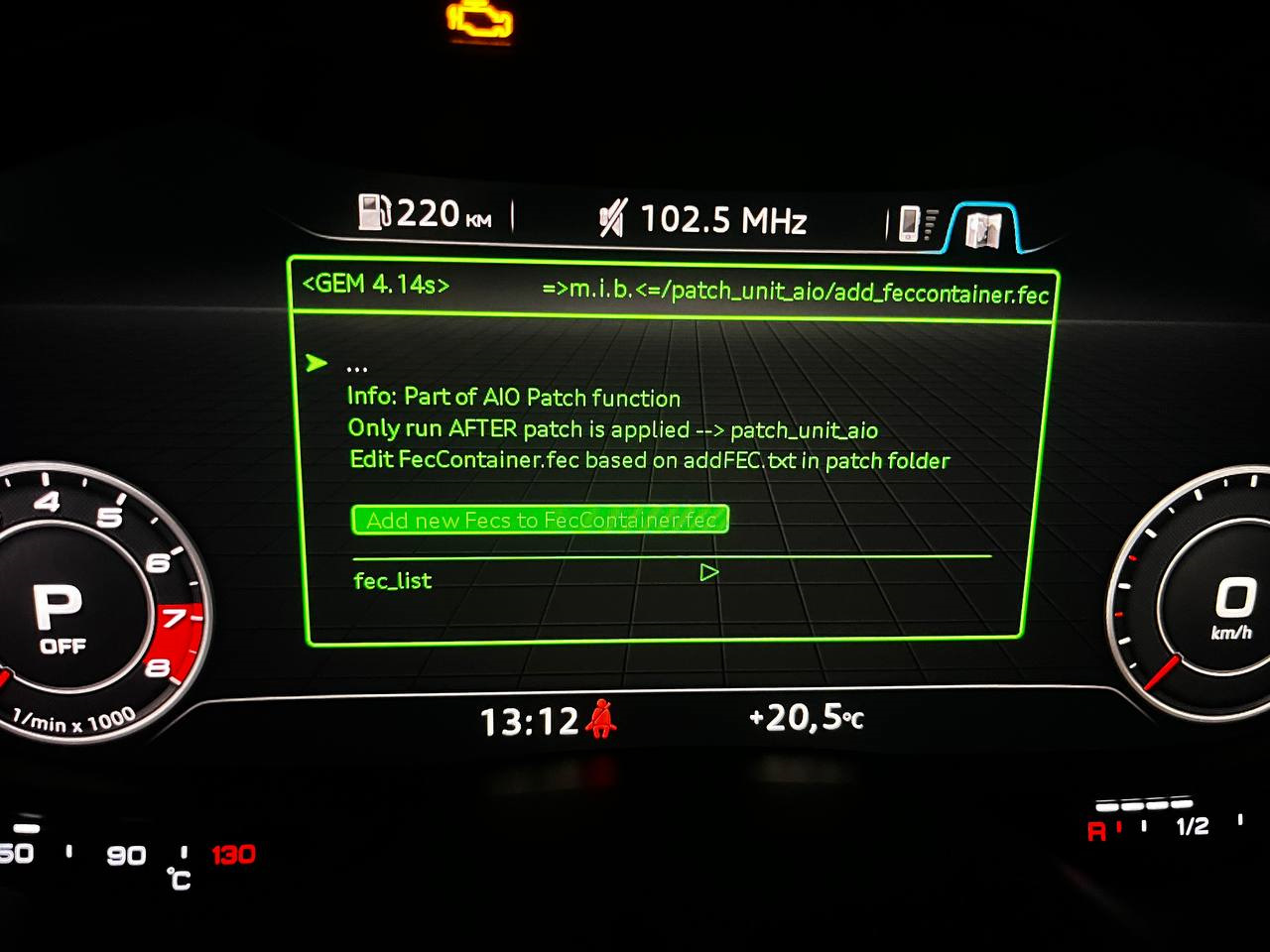 Установка камер скорости и обновление навигации — Audi TTS (2G), 2 л ...