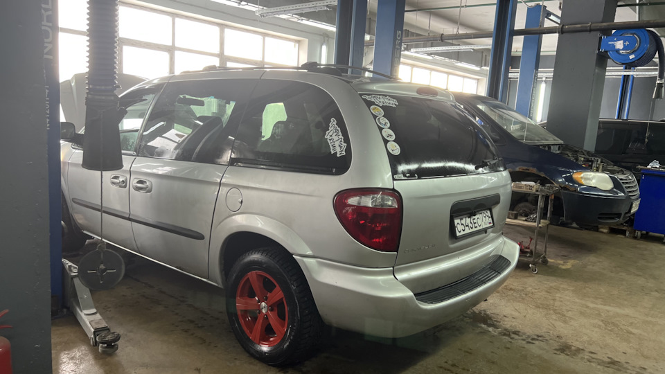 ТО-1 (этап 2) — Chrysler Voyager (4G), 2,4 л, 2004 года | плановое ТО | DRIVE2
