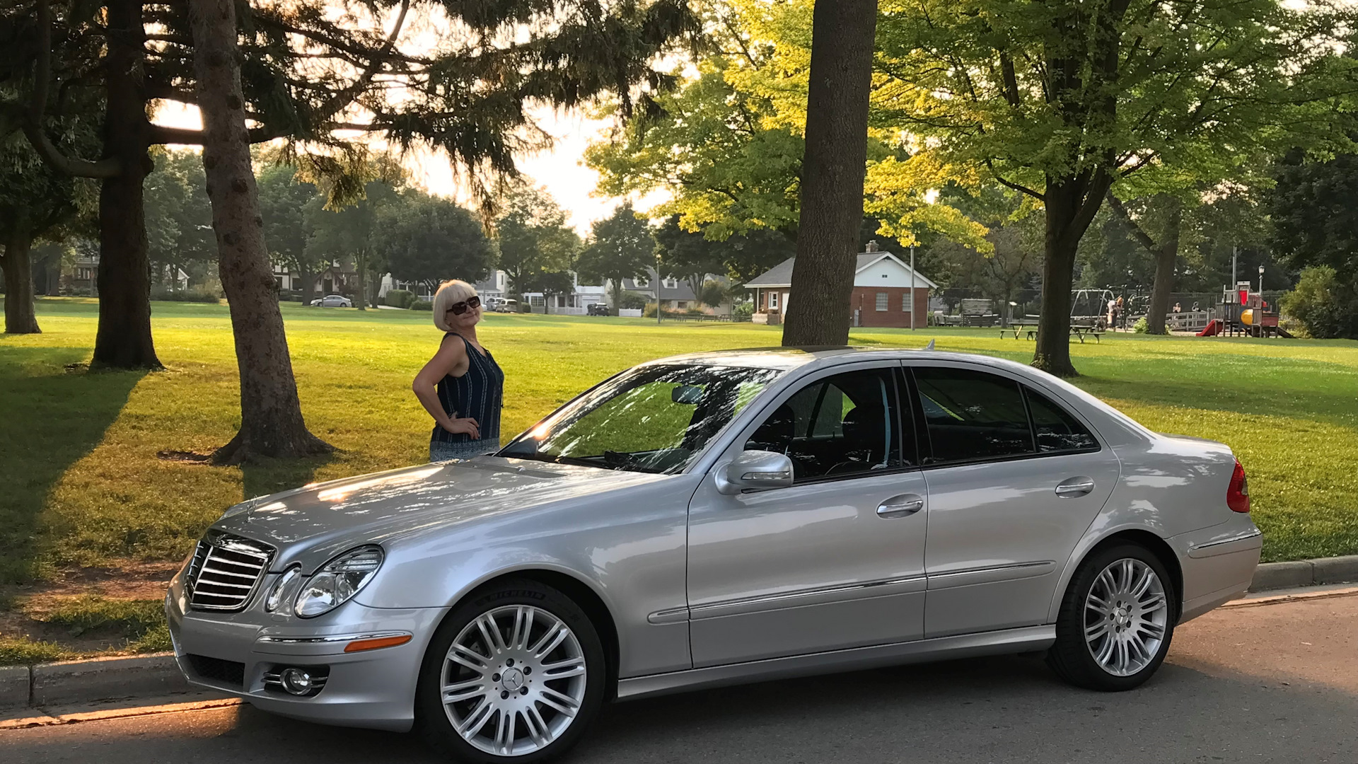 Mercedes-Benz E-Class (W211) 3.0 бензиновый 2007 | Silver spirit на DRIVE2