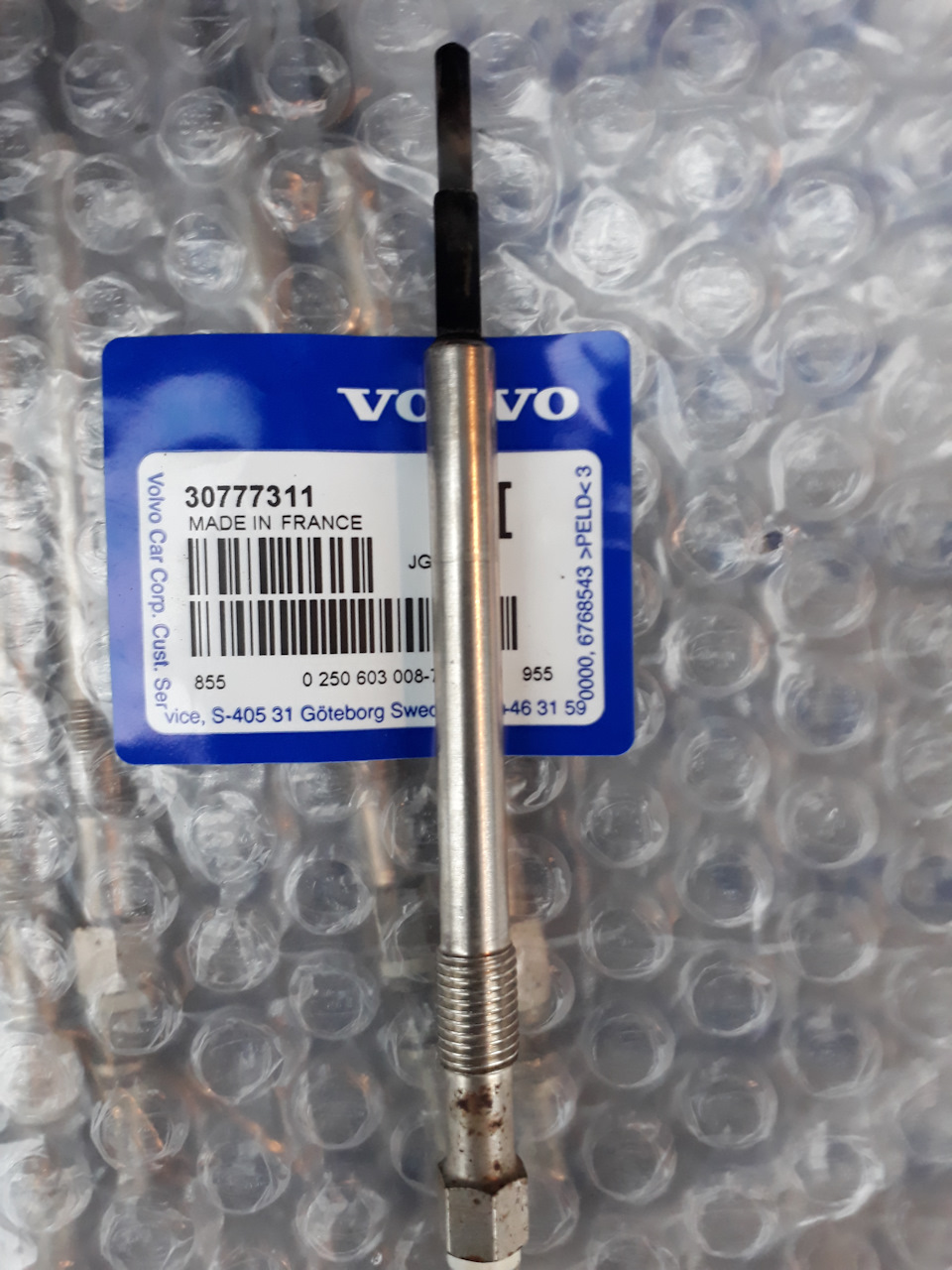 30777311 Свеча накаливания Volvo | Запчасти на DRIVE2